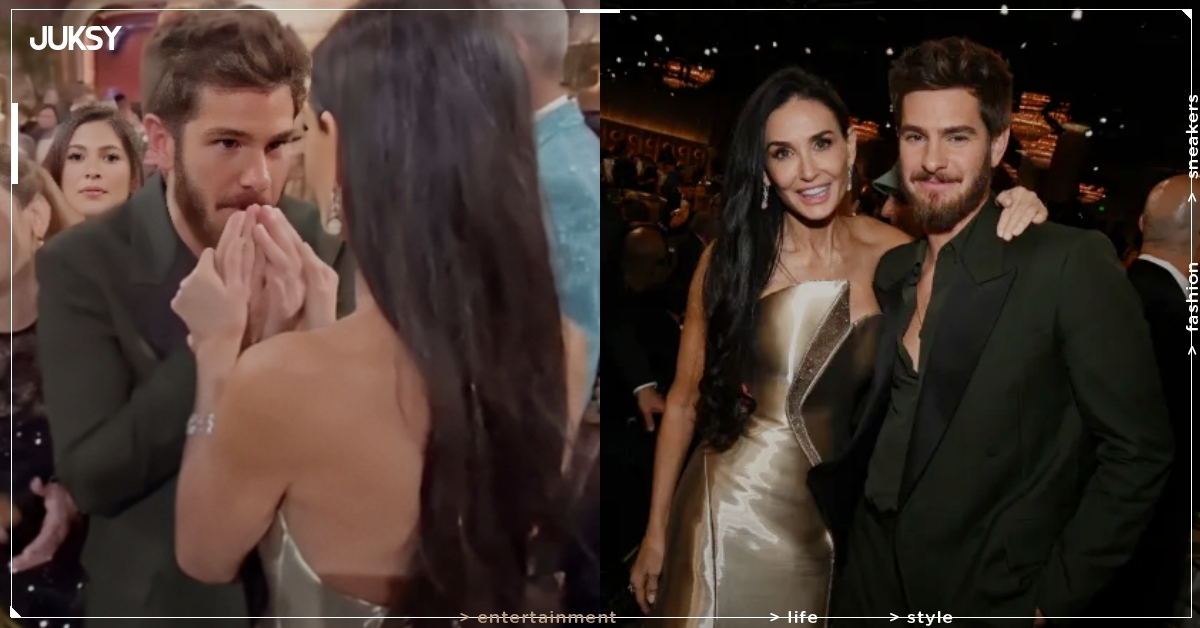 黛咪摩爾 Demi Moore 爆出和「蜘蛛人」安德魯加菲爾德 Andrew Garfield 熱戀中！相差 21 歲調情互動曝光！ - JUKSY 街星