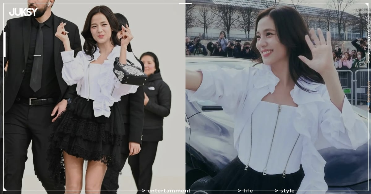 BLACKPINK Jisoo 身高 162 公分亮相巴黎時裝週 Dior 大秀！現場跳「手指舞」超寵粉！ - JUKSY 街星