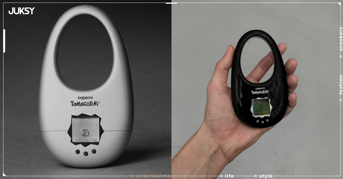 Coperni x Tamagotchi 推出電子寵物機！海軍藍、黑色、銀色三種配色一次看！ - JUKSY 街星