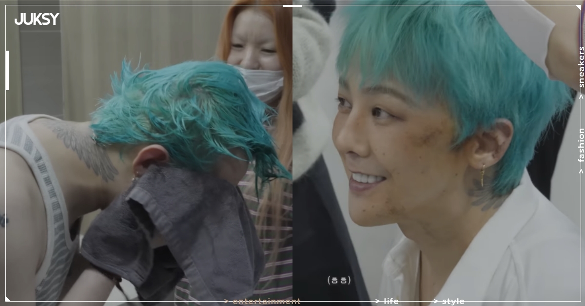 GD 享受工作人員幫洗頭！露燦爛笑容被讚：「像小奶貓！」 - JUKSY 街星