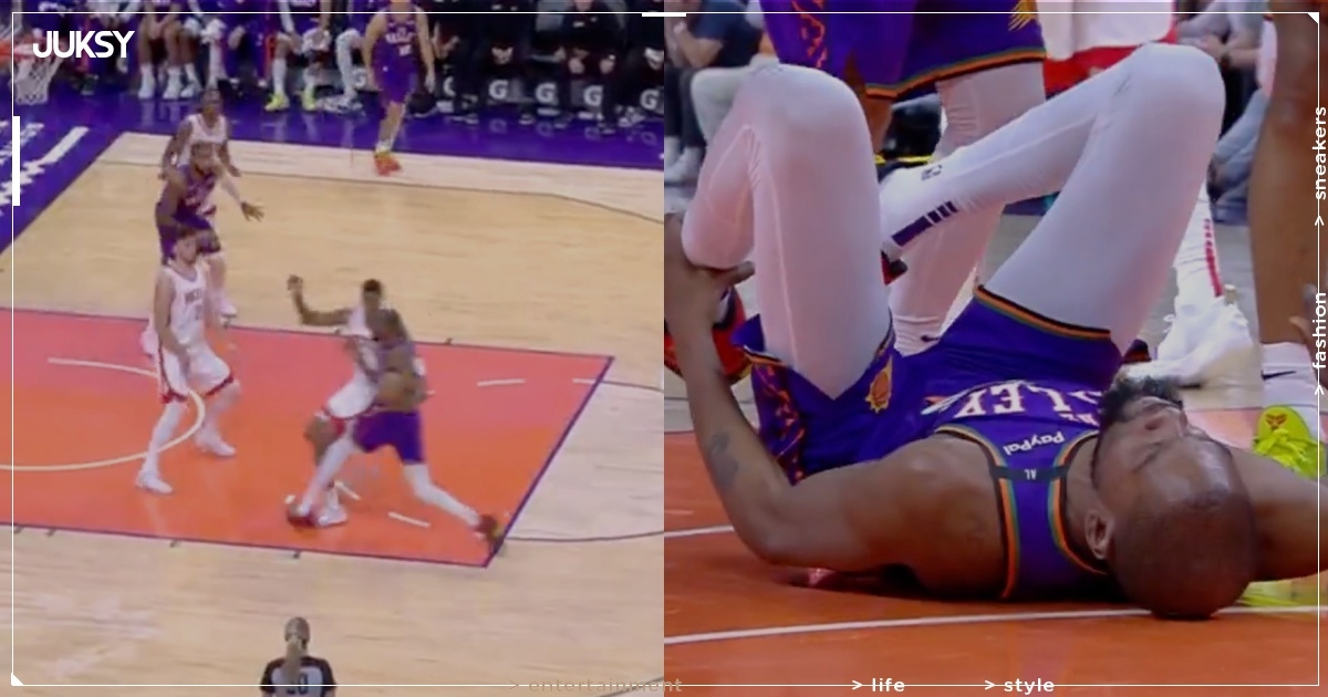 NBA／Kevin Durant 受傷！切入「左腳大翻船」危險畫面曝光！ | JUKSY 街星