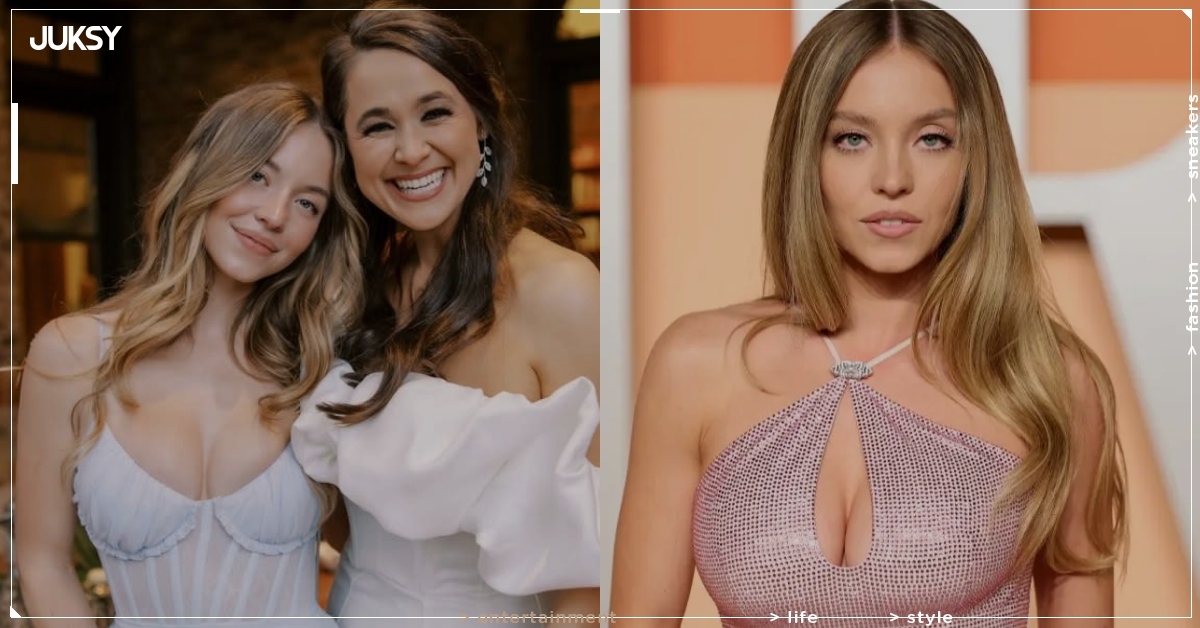 席德妮史威尼 Sydney Sweeney 參加婚禮穿深 V 透視馬甲現身！遭網友批：「搶風頭！」 | JUKSY 街星