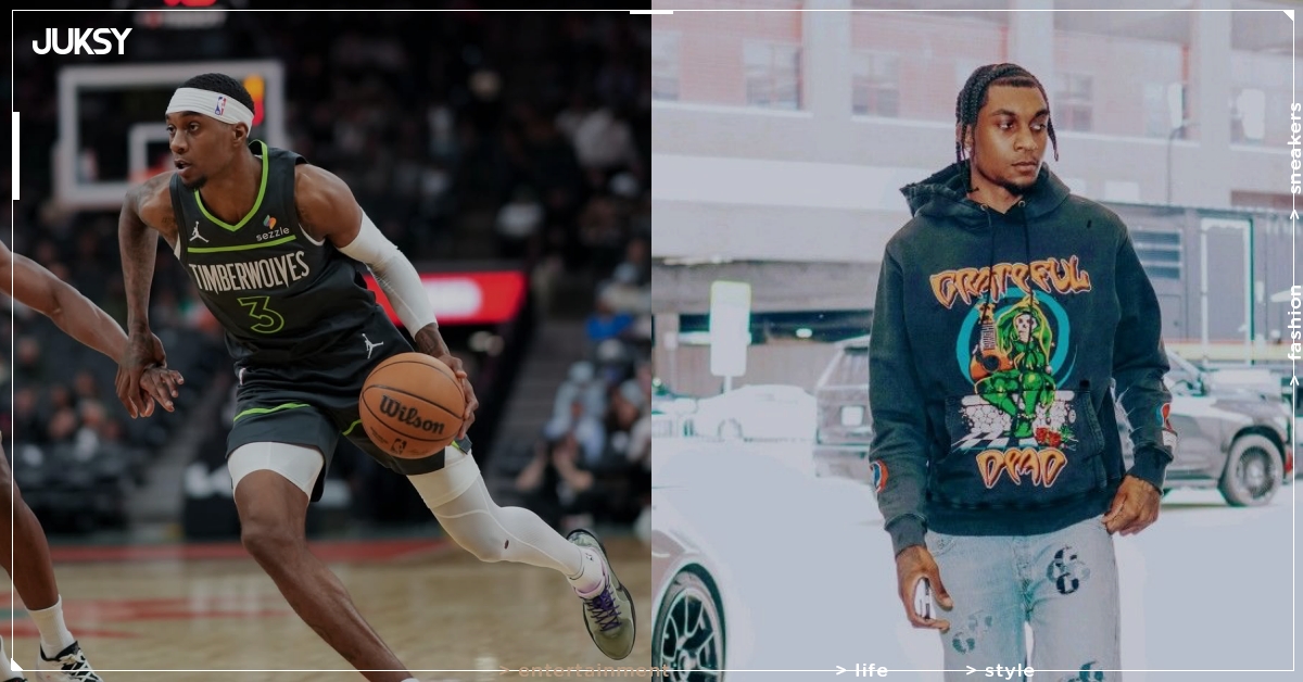 【NBA 球星穿搭】Jaden McDaniels 私服穿搭盤點！最愛穿 Gallery Dept. 復古短 T 堪稱場下戰袍首選！ - JUKSY 街星
