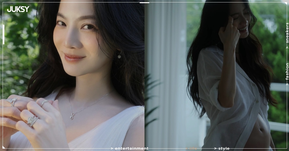 曾之喬產後「深 V 白沙」絕美照曝光！溫柔告白引網狂讚「美的我都戀愛了！」 - JUKSY 街星