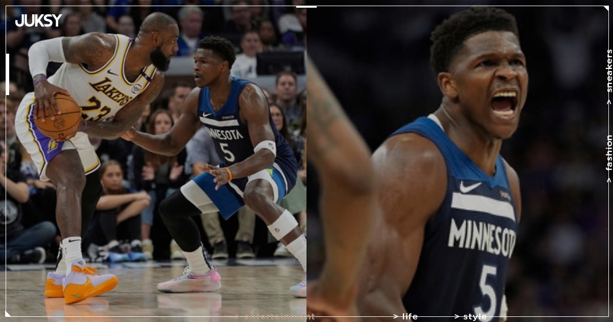 NBA／灰狼擊敗湖人 3 比 1 領先聽牌！詹姆斯致命失誤、Anthony Edwards 末節爆砍 16 分！ - JUKSY 街星