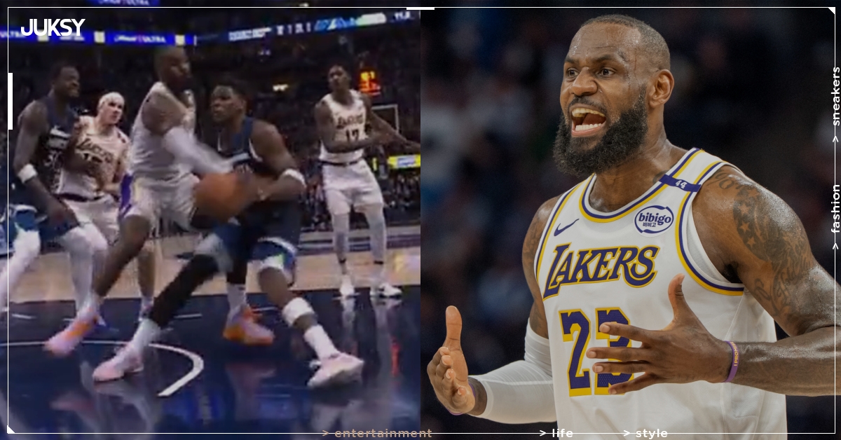 NBA／詹皇 10.1 秒致命犯規送 AE 兩罰輸球！賽後不滿改判：「手是球的一部分！」 - JUKSY 街星