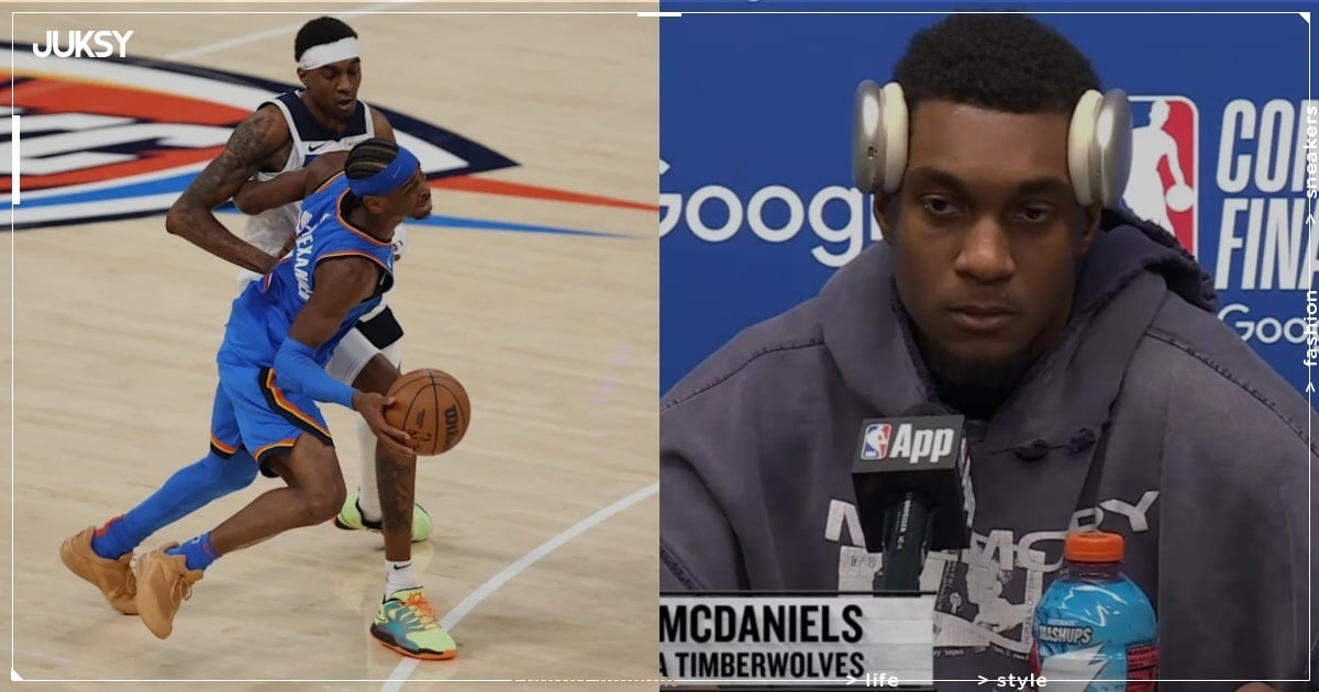 NBA／Jaden McDaniels 怒推 SGA 遭判一級惡意犯規，賽後坦言「我只是想真的對他犯規！」 | JUKSY 街星