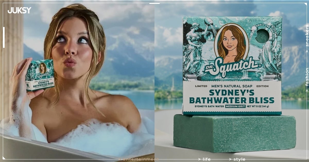 Sydney Sweeney「泡澡水」聯名香皂正式開賣，本人證實「真的是我那天泡過的！」 - JUKSY 街星