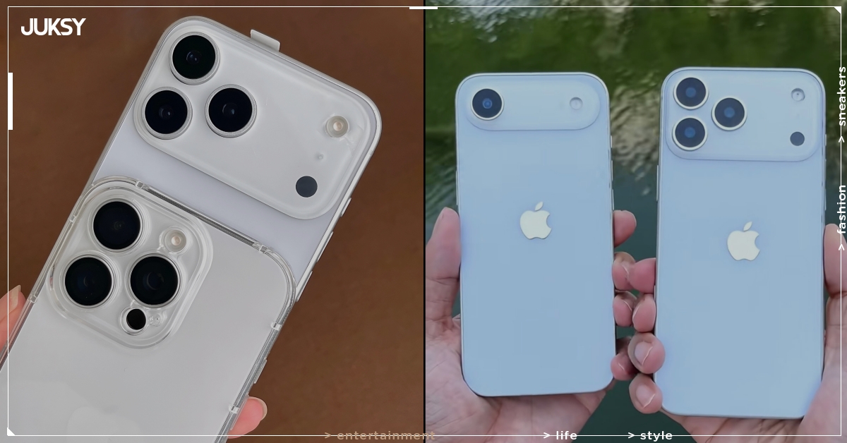 Apple iPhone 17 Pro Max 實機照曝光！6.9 吋超大螢幕、潛望式鏡頭⋯搶先看！ - JUKSY 街星