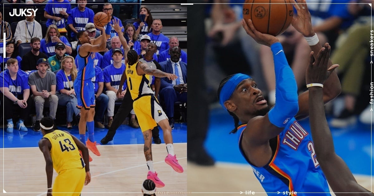 NBA／雷霆 16 分差強勢擊敗溜馬搶下 G2 扳平系列賽，SGA 轟 34 分穩定輸出！ | JUKSY 街星