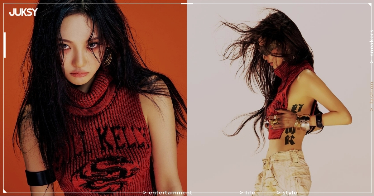 aespa Ningning 寧寧／寧藝卓身高 161 火辣造型曝光！僅用一塊布遮上圍性感爆擊！ | JUKSY 街星