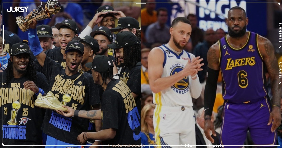 NBA 2025-26 賽季總冠軍賠率出爐！雷霆碾壓全聯盟、湖人賠率 16！ | JUKSY 街星