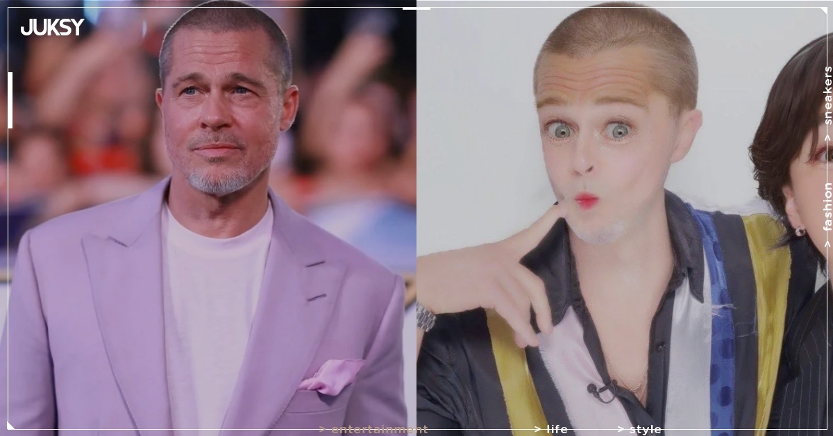 《F1》布萊德彼特 Brad Pitt 體驗日本拍貼機！大眼、V 臉引網笑：「男神也變蛇精男！」 | JUKSY 街星