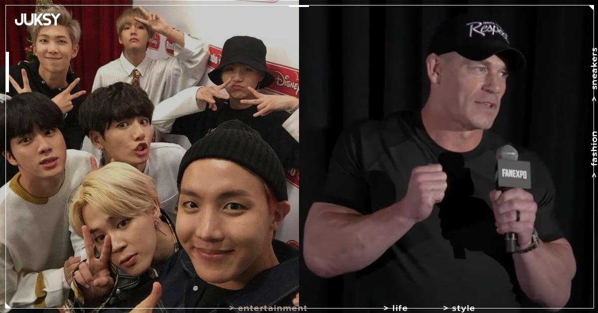 約翰希南 John Cena 是 BTS 防彈少年團粉絲！坦言：「他們教會我愛自己！」 - JUKSY 街星