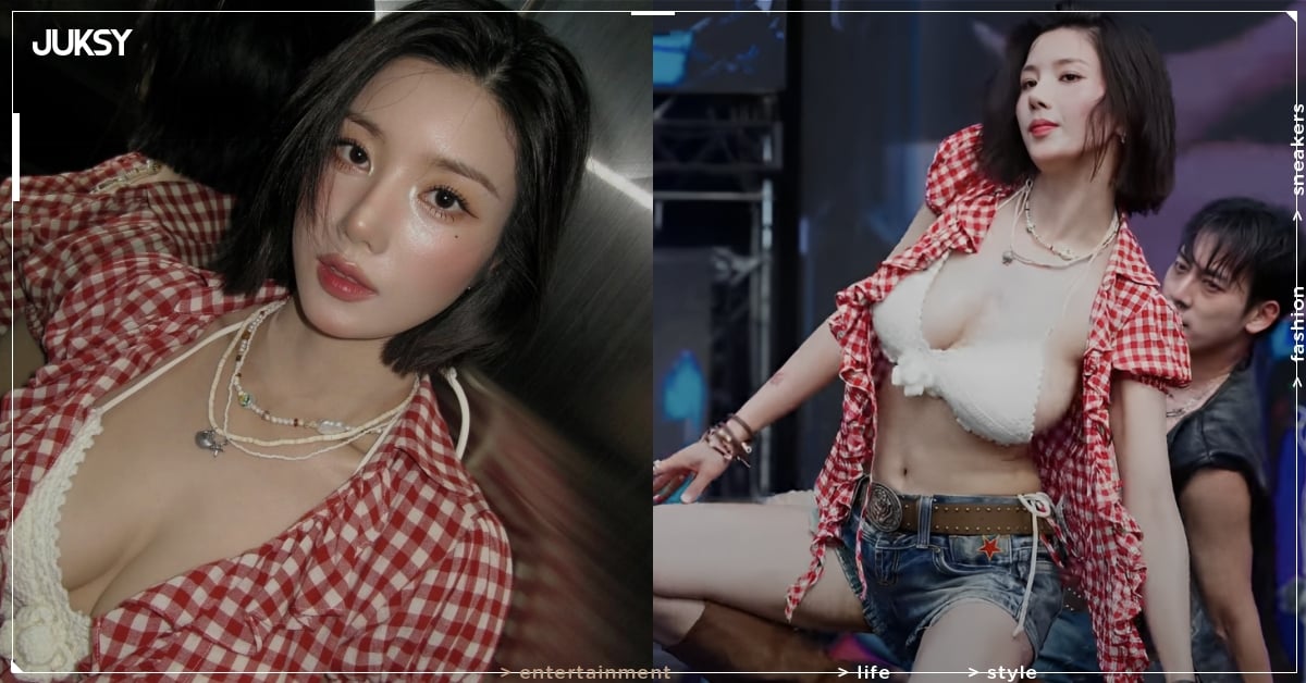 《Waterbomb 2025》權恩妃化身性感牛仔辣跳〈Rumor〉！格紋襯衫全開，火辣身材掀熱議！ - JUKSY 街星