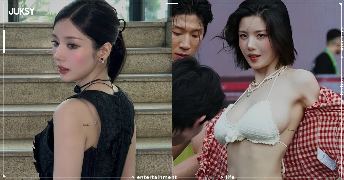 權恩妃身高 160、F 罩杯三圍身材刺青整理：側胸、後肩膀英文字、骨盆十字架⋯水彈女神都刺些什麼！ | JUKSY 街星