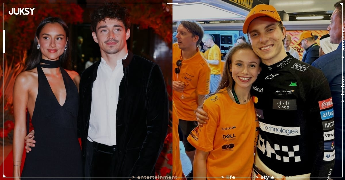 F1賽車手女友大公開！法拉利 Charles Leclerc、麥拉倫 Oscar Piastri⋯等 5 位男神另一半不輸女明星！ - JUKSY 街星