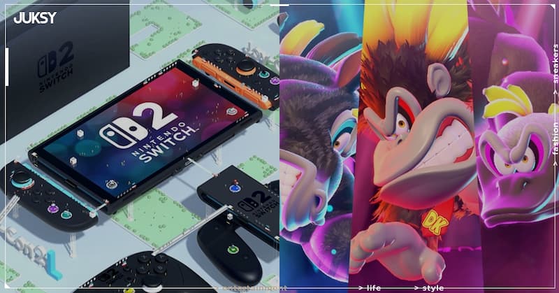55688 x JUKSY | Nintendo Switch 2 必玩 10 款遊戲推薦！《瑪利歐賽車世界》、《薩爾達傳說》⋯一次看！