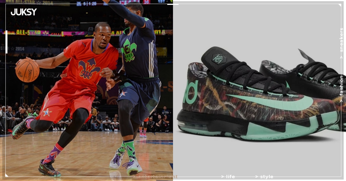 Nike KD 6 傳奇戰靴回歸！「PBJ」、「All Star」兩款經典配色，發售時間完整公開！ - JUKSY 街星