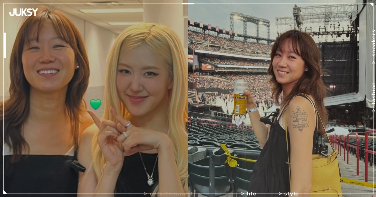 孔曉振 IG 曬 BLACKPINK Rosé 演唱會同框照！網驚：「原來她們認識！」 - JUKSY 街星