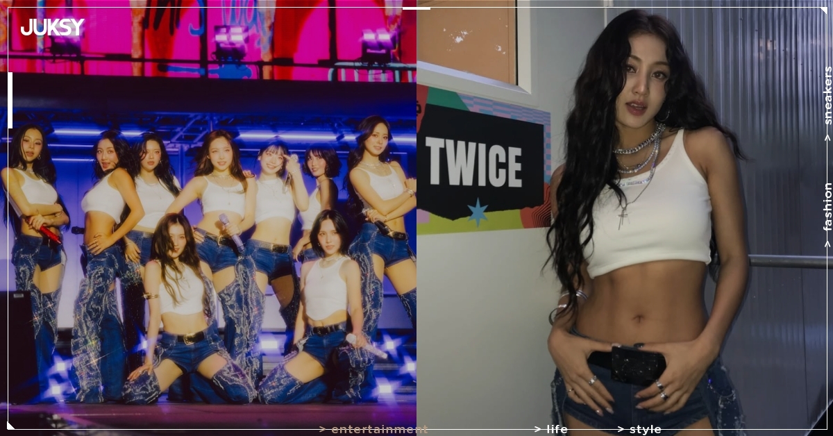 TWICE 登 Lollapalooza 主舞台創紀錄！志效、Momo「腹肌身材」驚豔全場！ | JUKSY 街星
