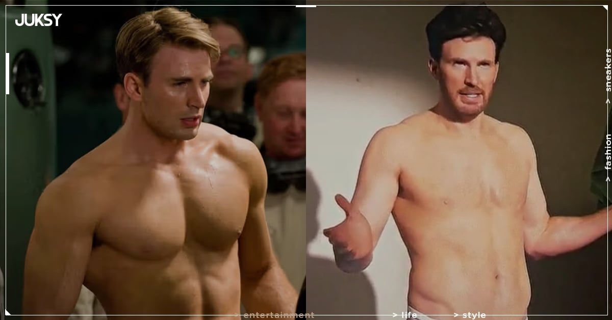 克里斯伊凡 Chris Evans 近照曝光！身高 183「美國隊長身材不再」胸肌塌陷、手臂萎縮惹網震驚！ - JUKSY 街星
