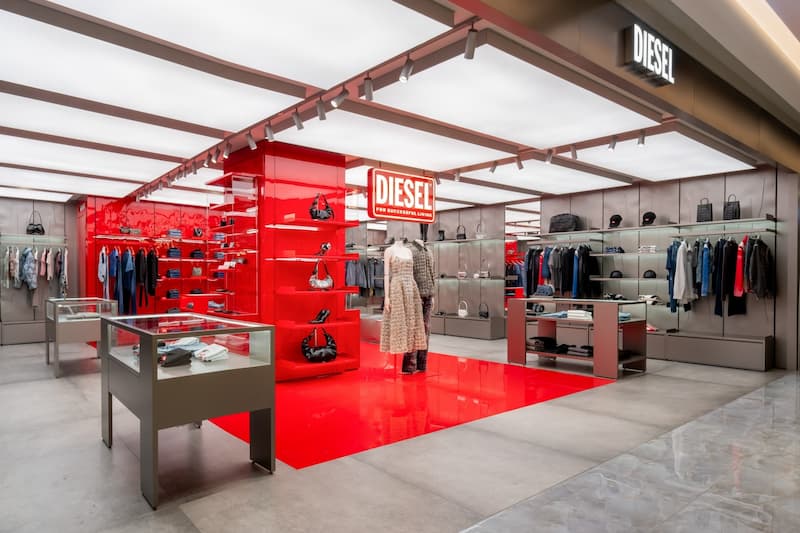 55688 x JUKSY | Diesel 台中新光三越全新專櫃正式開幕！以叛逆與創意征服中台灣展現品牌自由靈魂