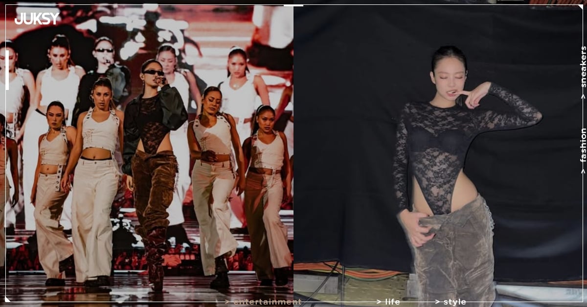 BLACKPINK JENNIE 身高 163 三圍身材穿緊身透視服超性感！粉絲直呼：「只有她能駕馭！」 - JUKSY 街星