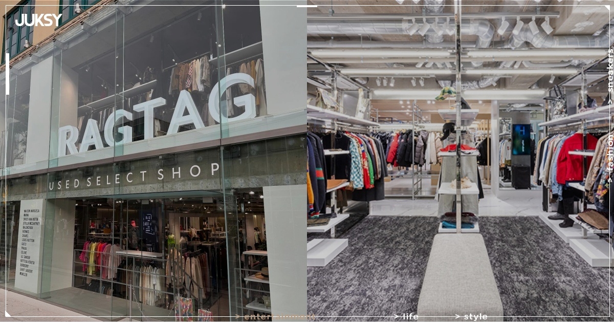 日本潮人必逛的 RAGTAG 精品買取店來台！海外首店進軍台北微風南山 - JUKSY 街星