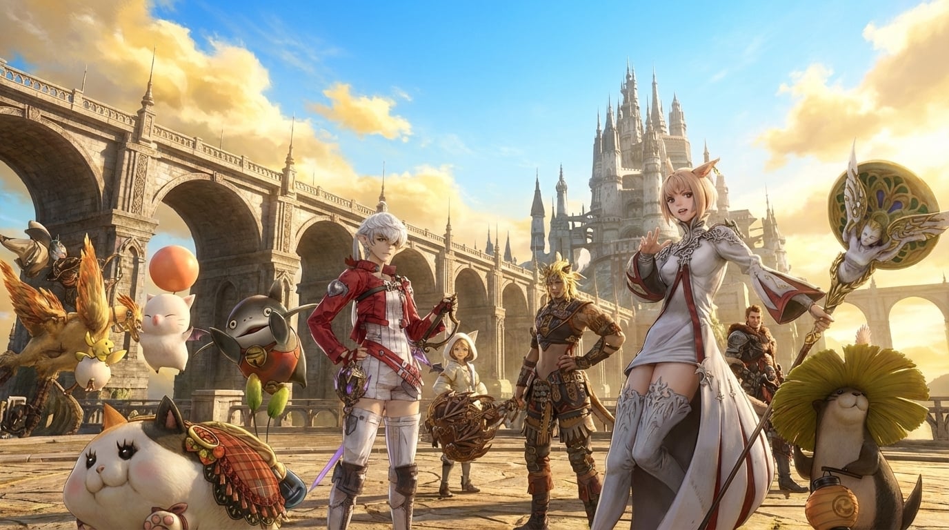 FF14繁中版開服首日爆滿！980元搶先體驗玩家擠爆伺服器 - JUKSY 街星