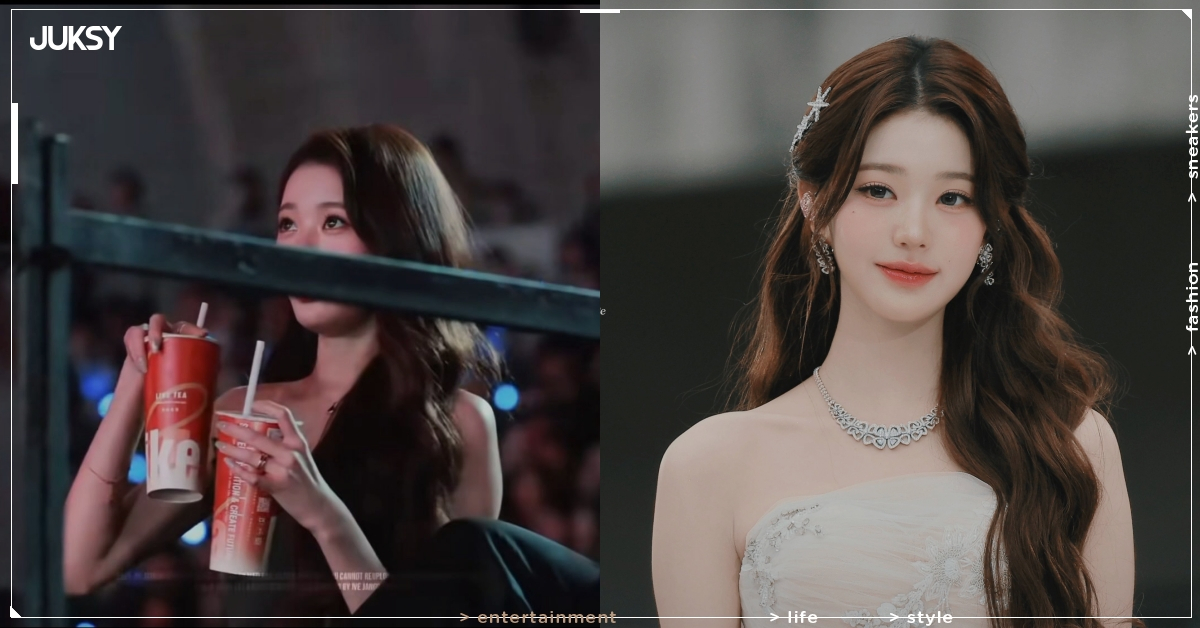 AAA 2025 IVE 張員瑛狂喝老賴手搖！官方親曝：「喝的是這兩款！」 - JUKSY 街星