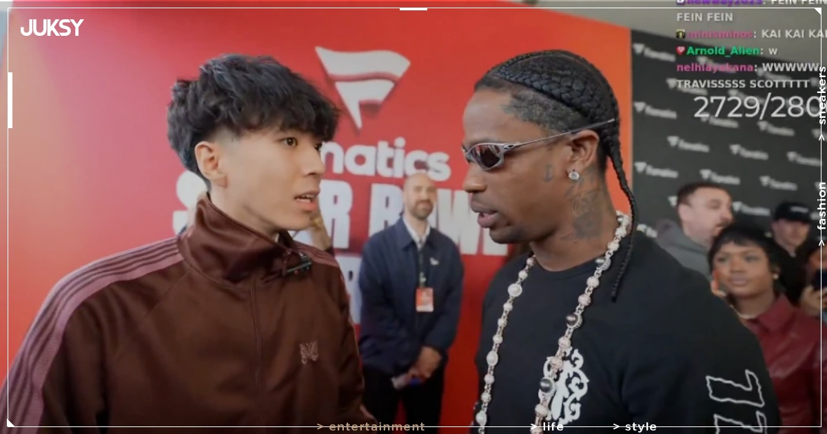 Ray 與 Travis Scott 首度實況同框！約戰籃球單挑互相嘴砲「我一定可以打爆你！」 - JUKSY 街星