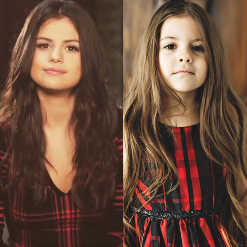 希望我女兒也那麼萌！網路出現可愛的「小版賽琳娜」爆紅！ JUKSY 街星