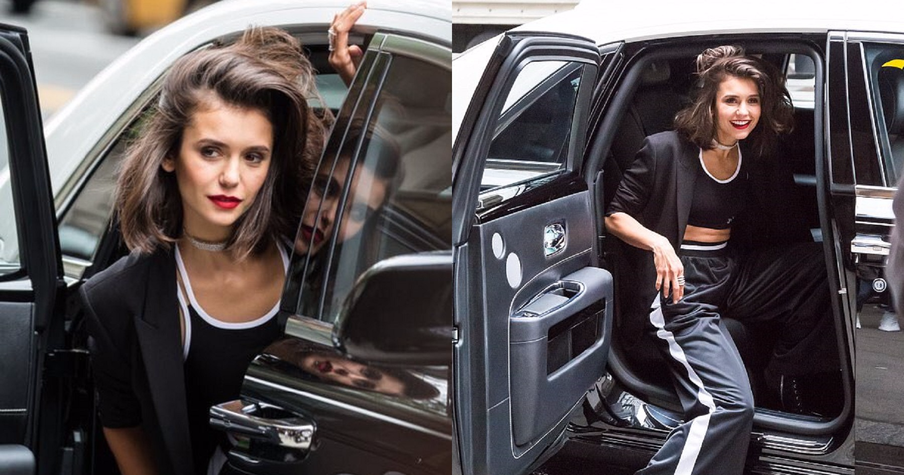 《吸血鬼日記》Nina Dobrev 街頭拍時尚寫真 網友驚：瘦過頭反而顯老了... - JUKSY 街星