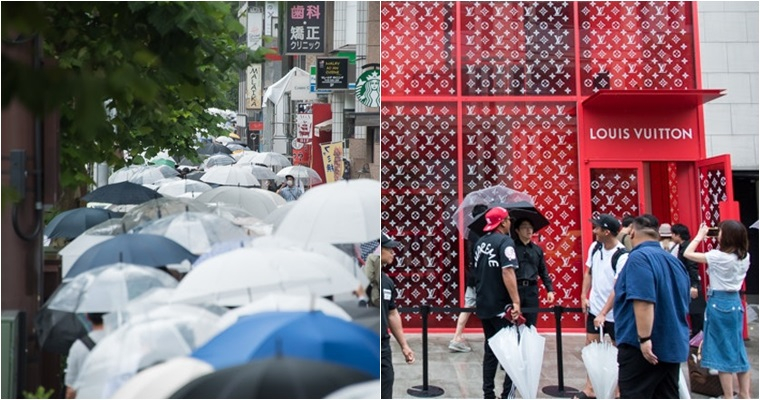 直擊東京 Supreme x Louis Vuitton Pop-Up Store 首賣盛況 - JUKSY 街星