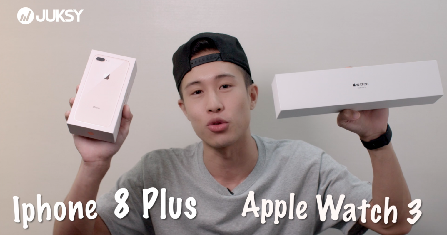 你不敢做的 JUKSY 幫你實驗 直接將 iPhone 8 丟入水裡！ iPhone 8、Apple Watch 3 最赤裸、最勇敢的開箱！ - JUKSY 街星