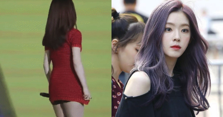 Red Velvet 成員 Irene 裙子明顯太短！表演怕走光「一直往下拉」 - JUKSY 街星